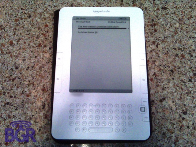 Amazon Kindle 2 To Be Unveiled on February 9