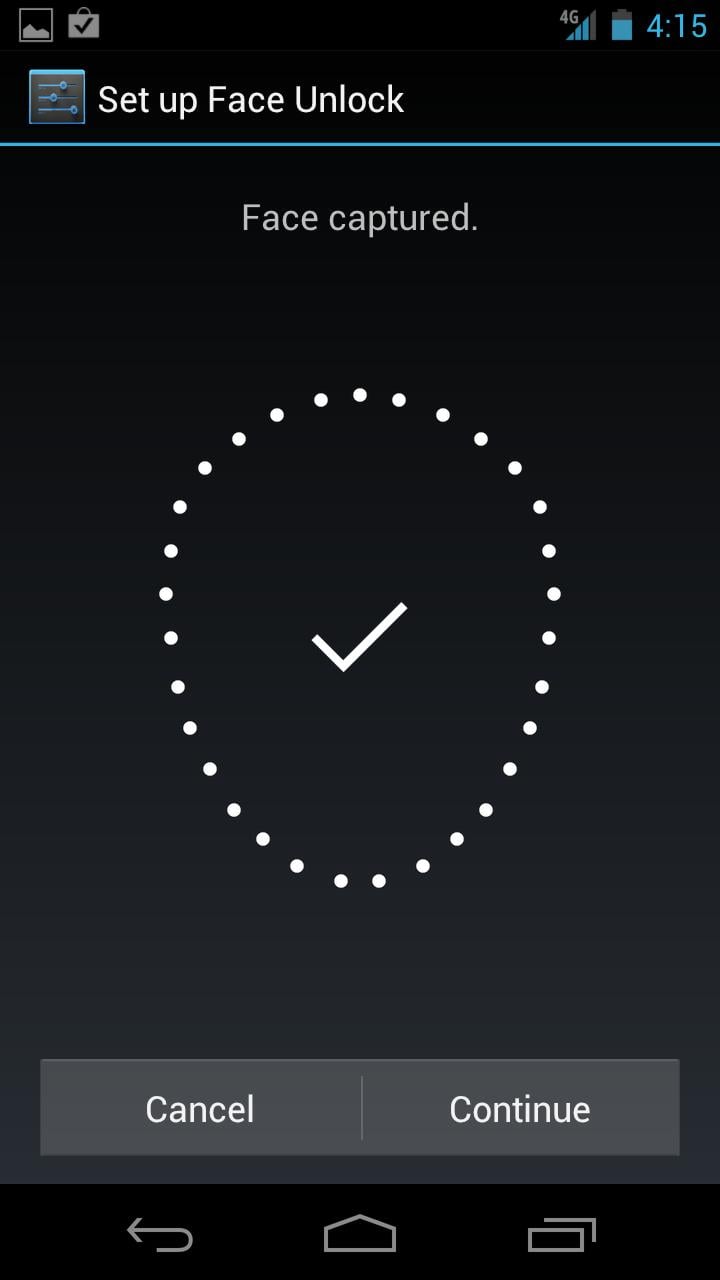 How to Setup Face Unlock on Android 4.0