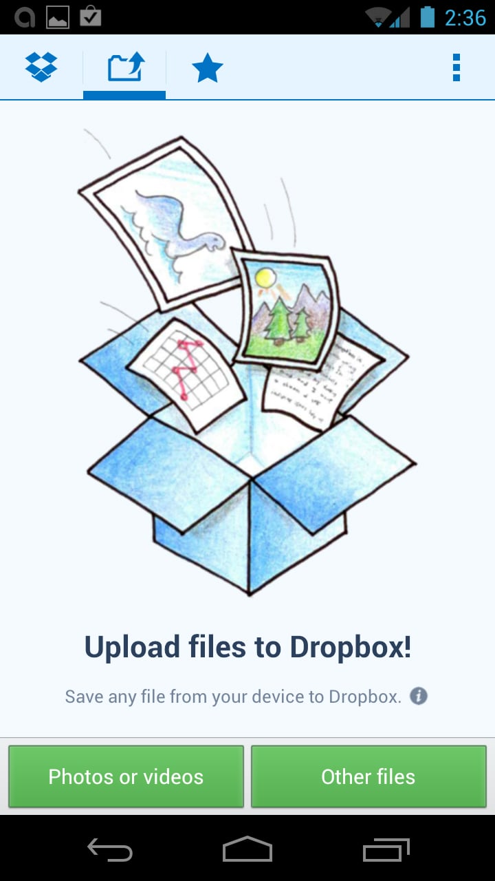 Dropbox for Android updated for ICS and available now in the Android Market