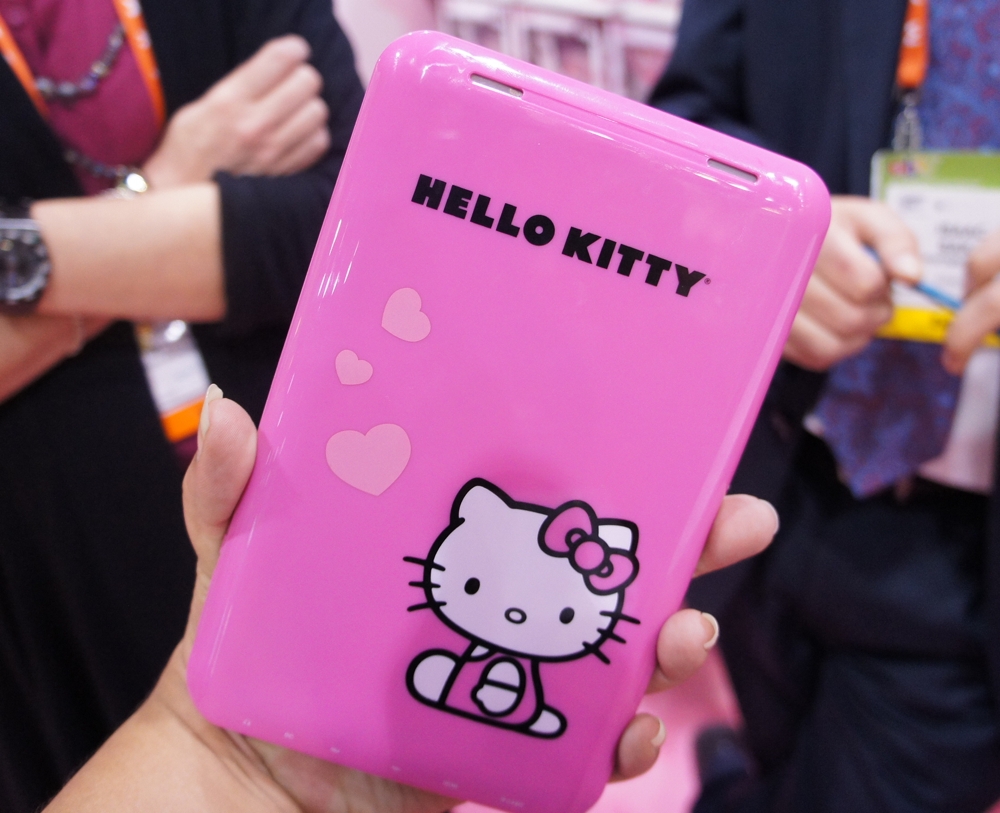$200 Hello Kitty Android Tablet Coming Holiday 2012 (Video)