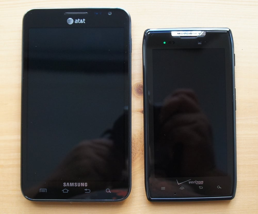 Samsung Galaxy Note Review: First Impressions and Size Comparisons