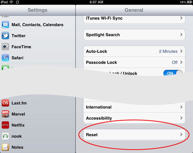 How To Erase All Data And Factory Reset The iPad