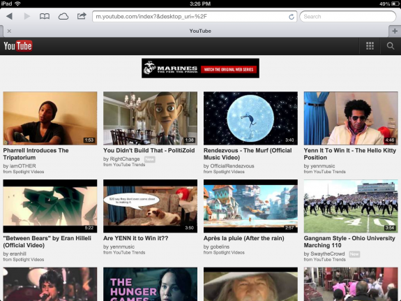 How to Get YouTube Back on the iPad in iOS 6