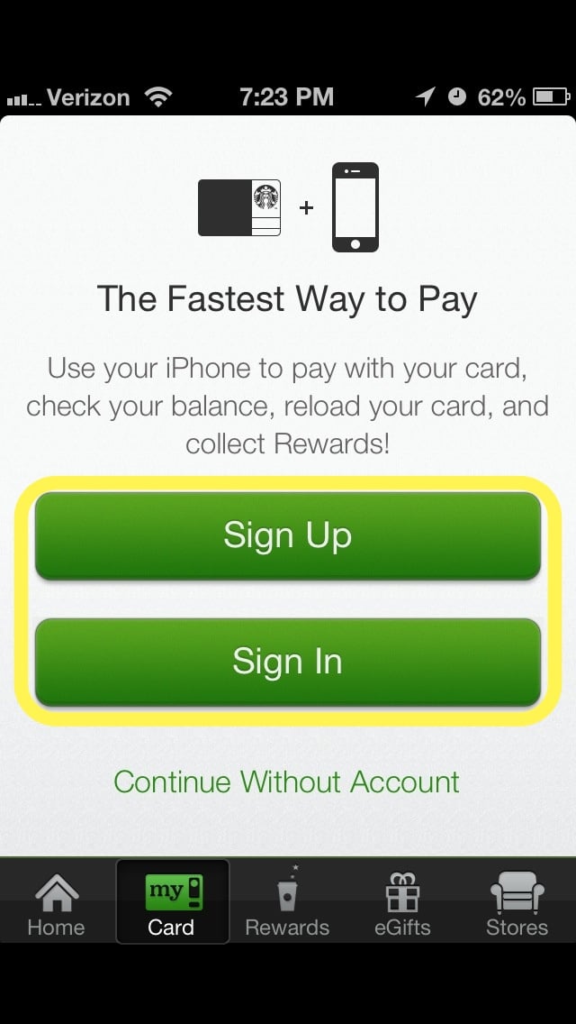 How to Setup Passbook with Starbucks on the iPhone