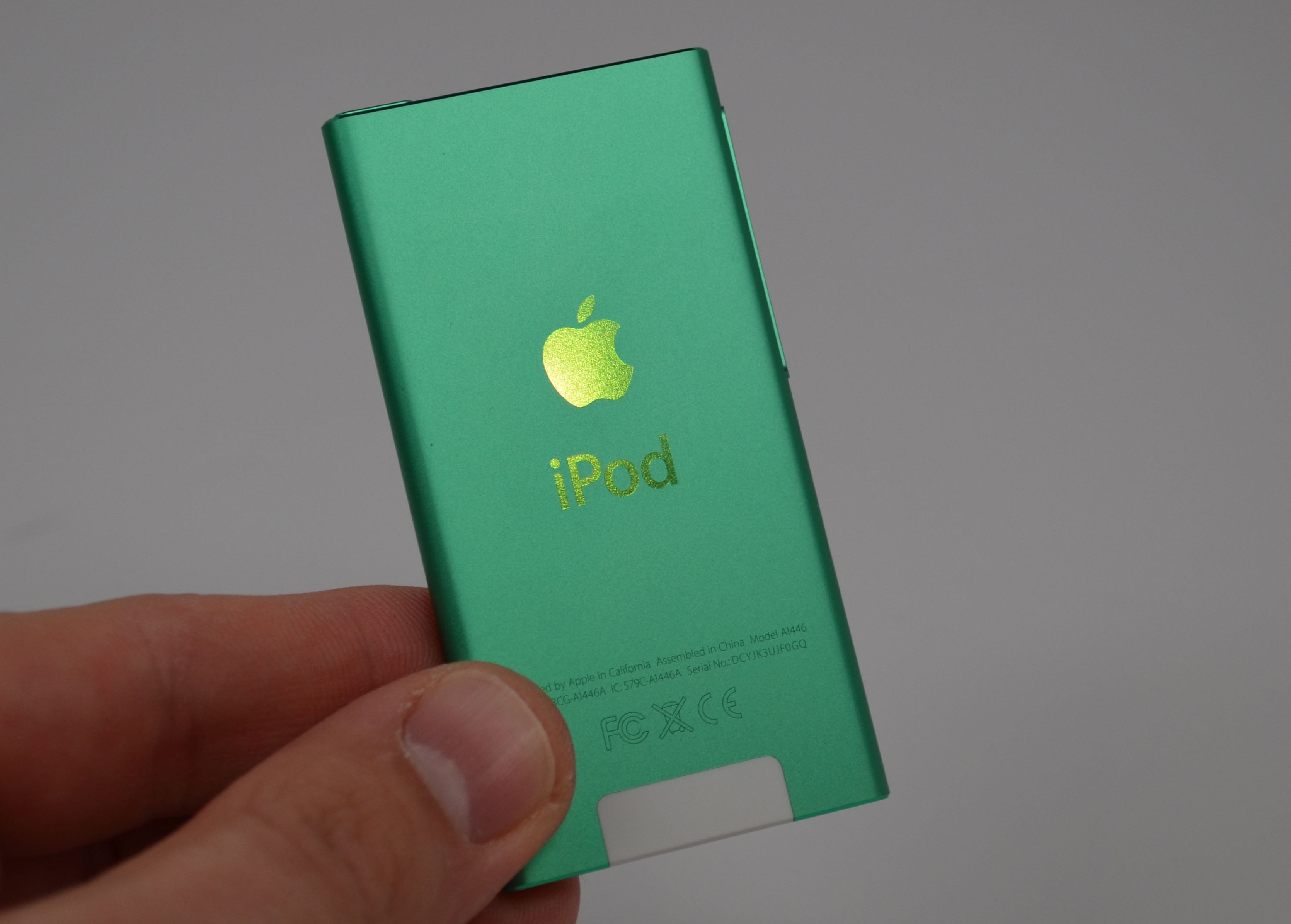 Green Ipod Nano 7th Generation