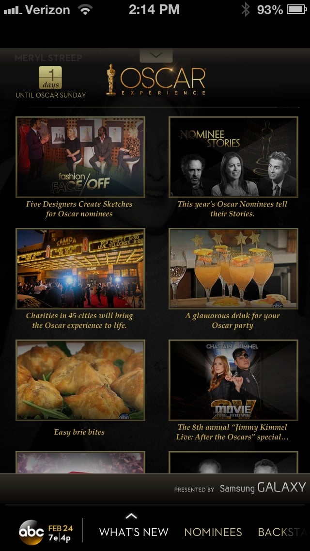 How to Watch the 2013 OSCARS on the iPhone and iPad