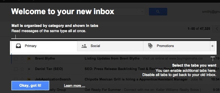 How to Get the New Gmail Inbox Now
