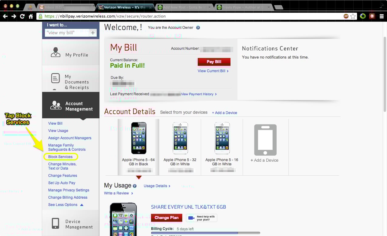 How to Block Spam Texts on Verizon