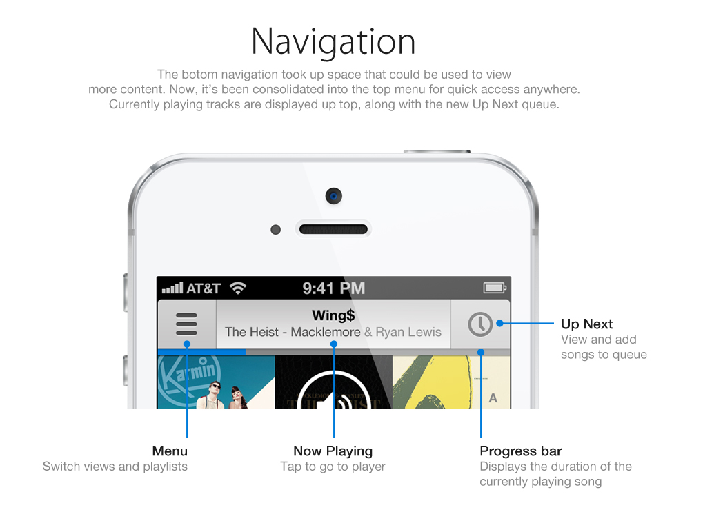 Beautiful iOS 7 Concept Teases a Better Music App
