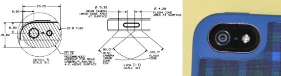 iPhone 5S Blueprints Show What Case Makers Think Apple is Planning