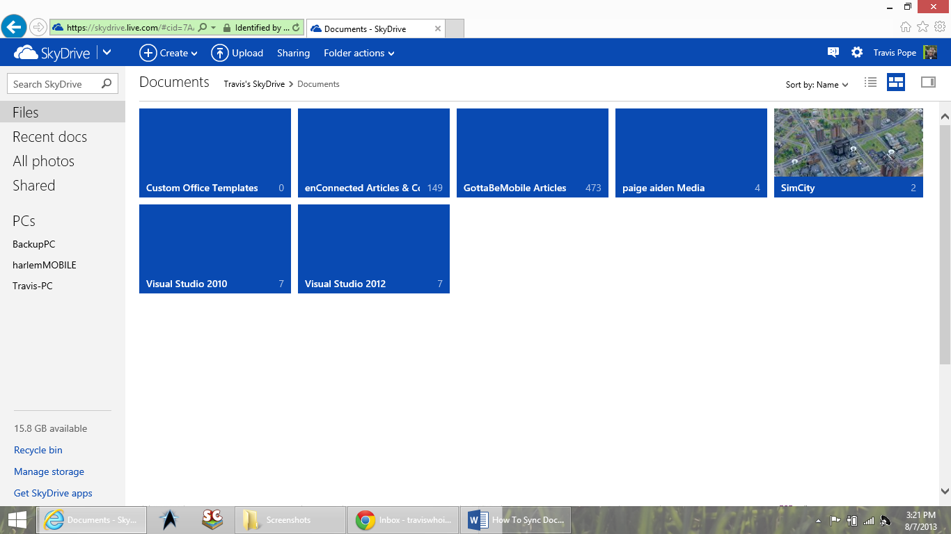 How To Sync Documents to Windows Phone Using SkyDrive