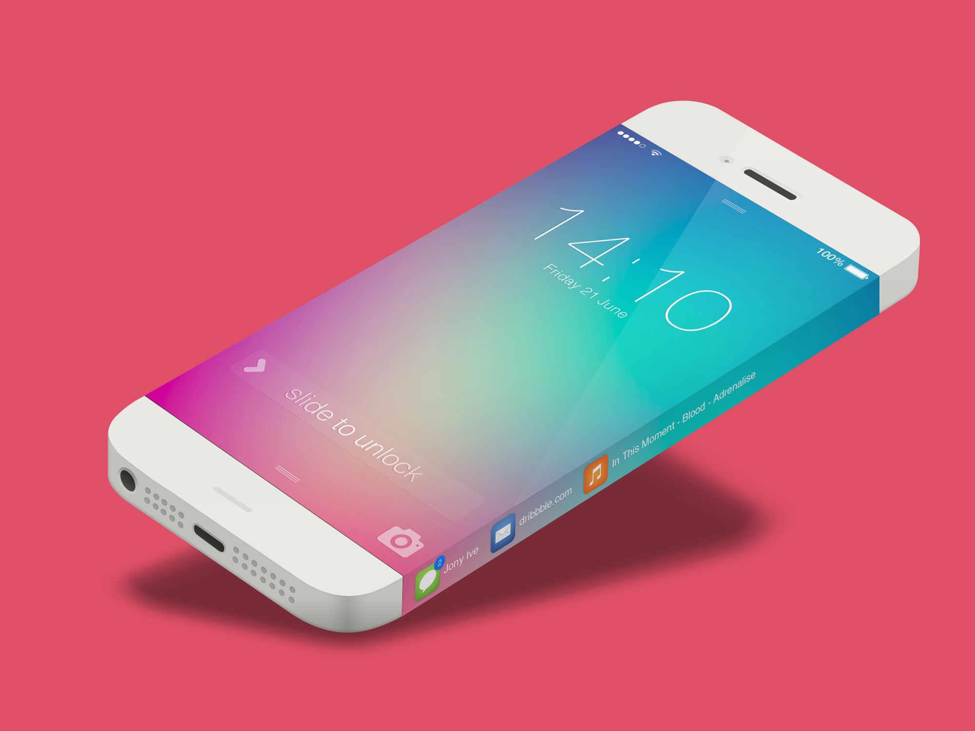 iPhone 6 Concept Steals Samsung Feature for Endless Display