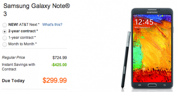 AT&T Galaxy Note 3 Release Date & Price Land, Pre-Orders Start