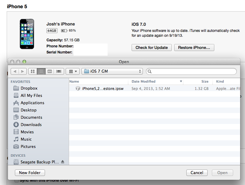 How to Upgrade from the iOS 7 Beta to iOS 7 Public Release