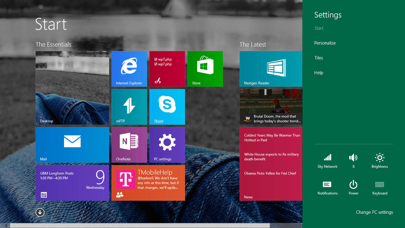 How to Stop Notifications in Windows 8.1