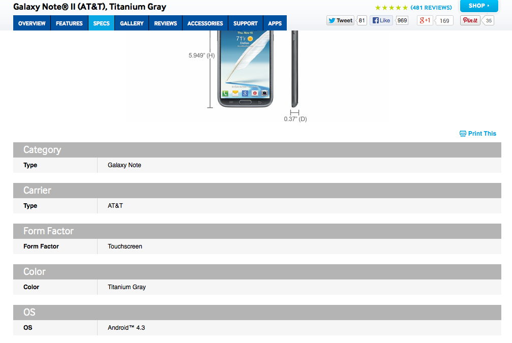 AT&T Galaxy Note 2 Android 4.3 Update Is Close