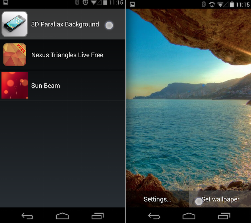 How to Get the iOS 7 Parallax Effect on Android