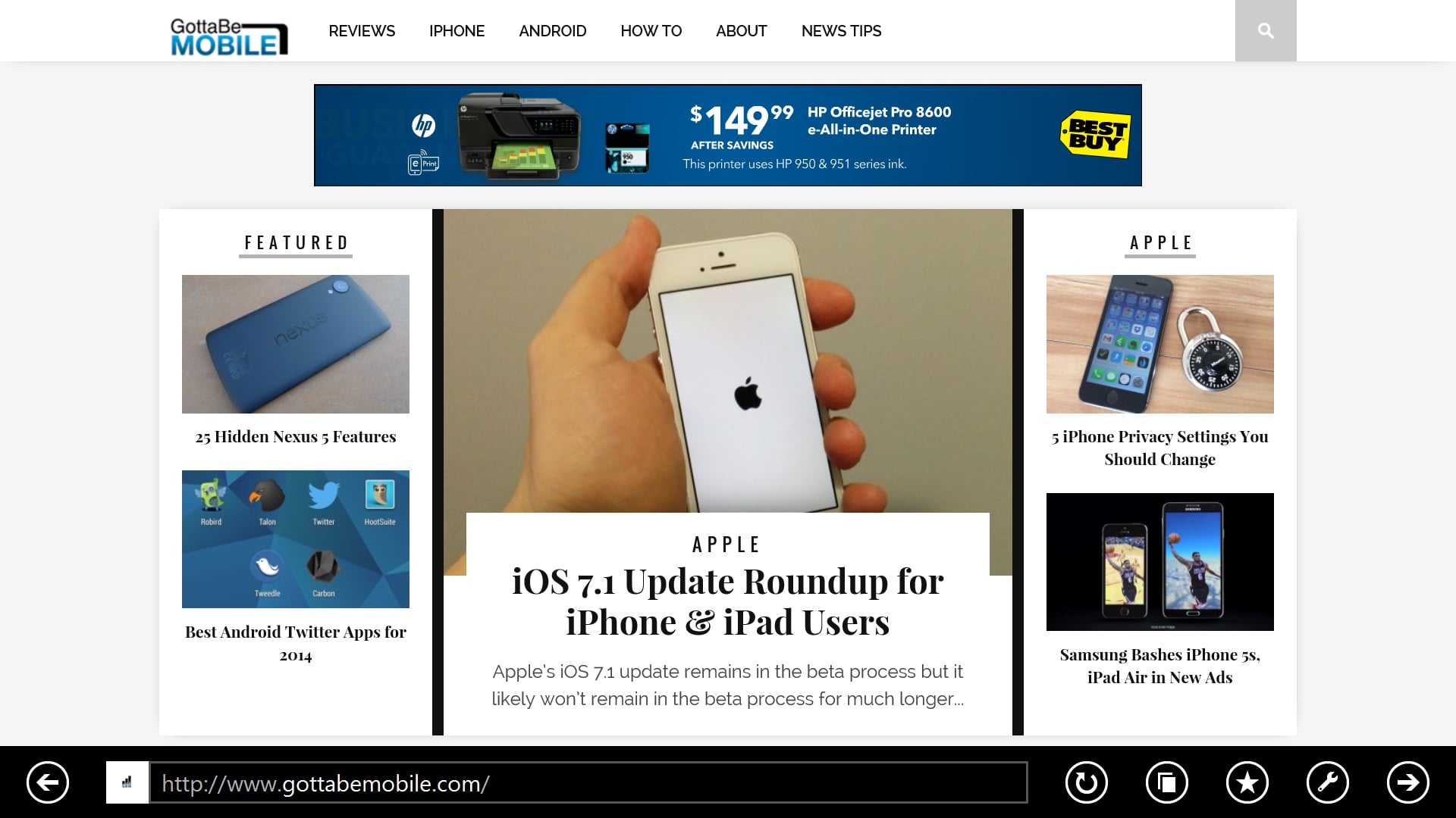 How to Pin A Website in Windows 8