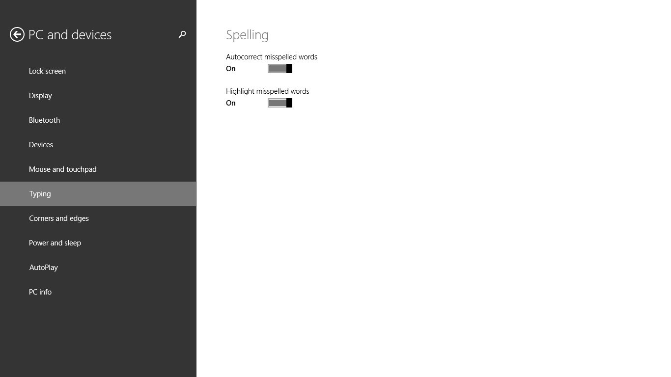How To Disable Spell Check In Windows 81