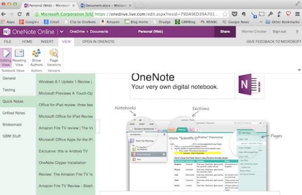 Microsoft Office Online Apps Now Available in Chrome Web Store