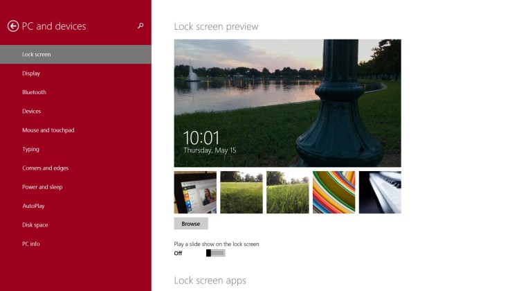 How to Customize the Windows 8.1 Lock Screen