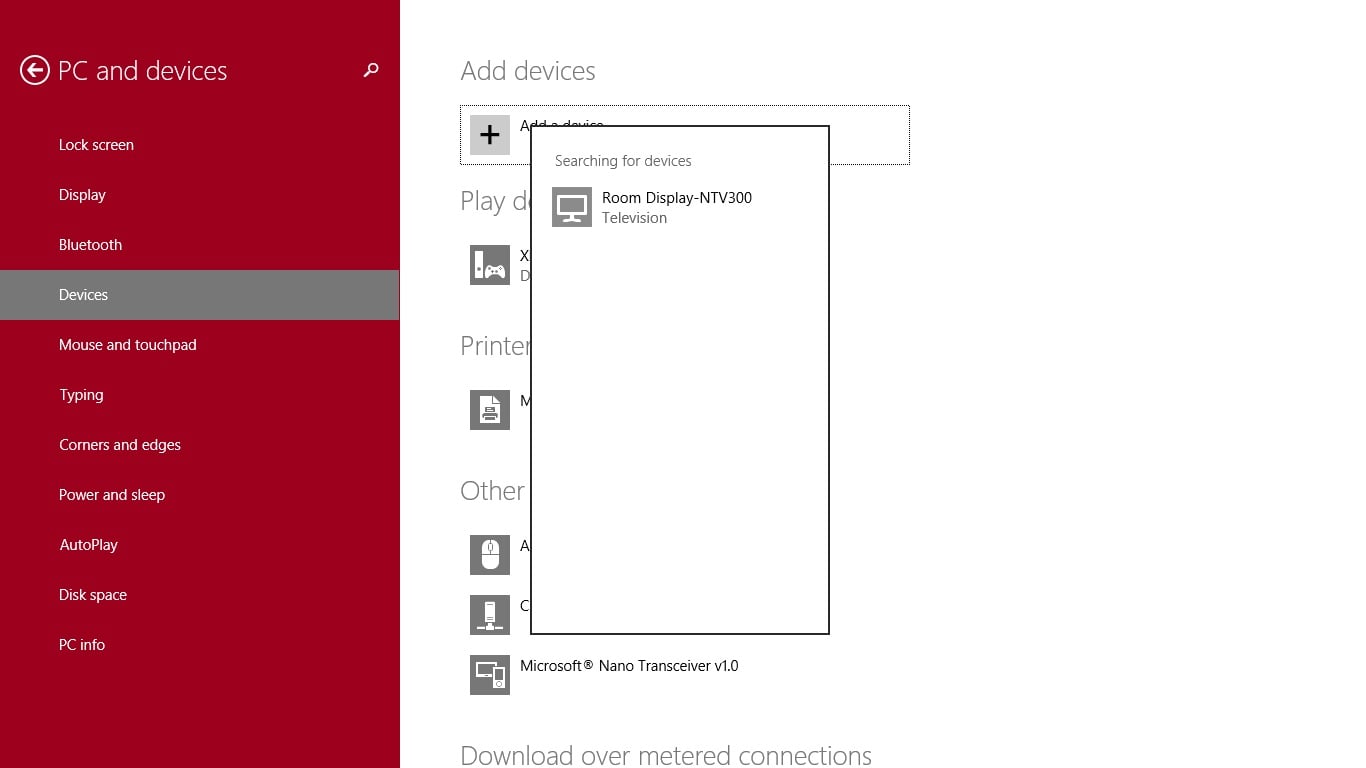 How to Stream or Mirror Windows 8 to a TV