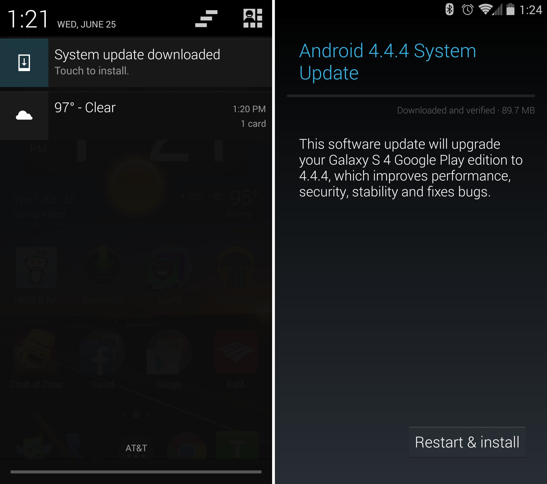Android 4.4.4 KitKat Update Arrives for Google Play Edition Devices