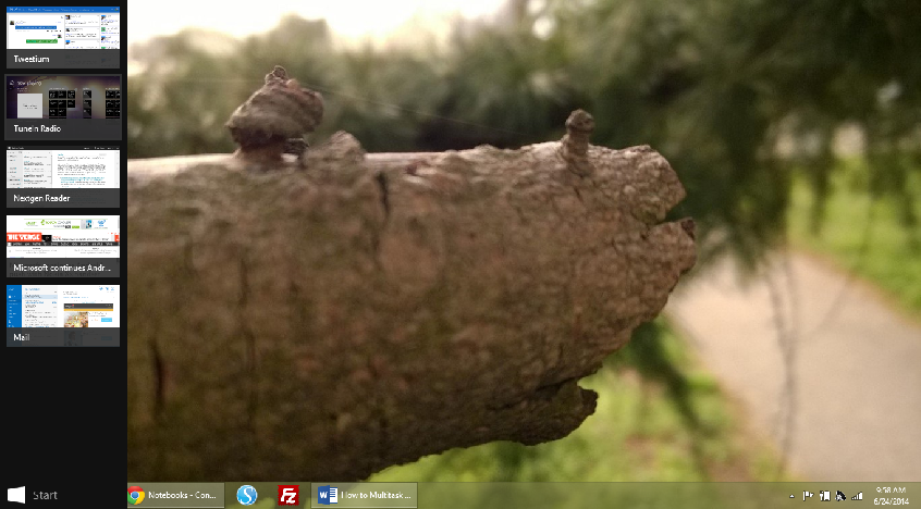 How to Multitask in Windows 8.1