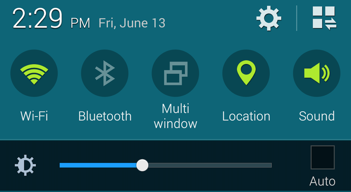 How to Customize the Galaxy S5 Notification Bar