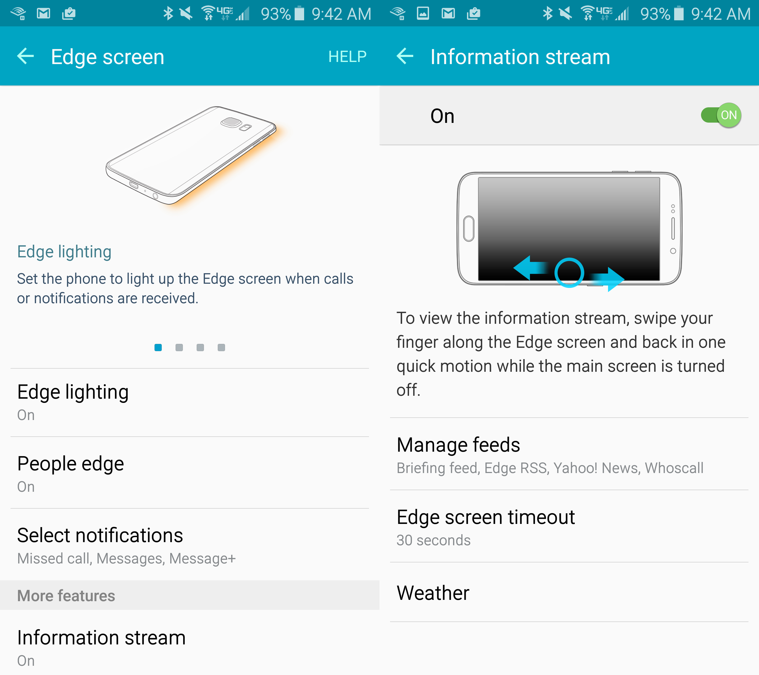 How to Use Samsung Galaxy S6 Edge Notifications