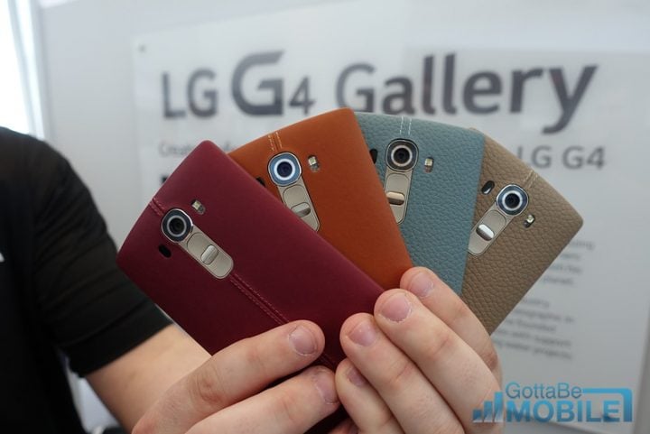 LG G4 Leather Backs Released for Buyers