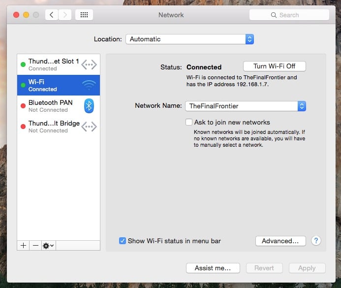 How to Remove a WiFi Network from Mac