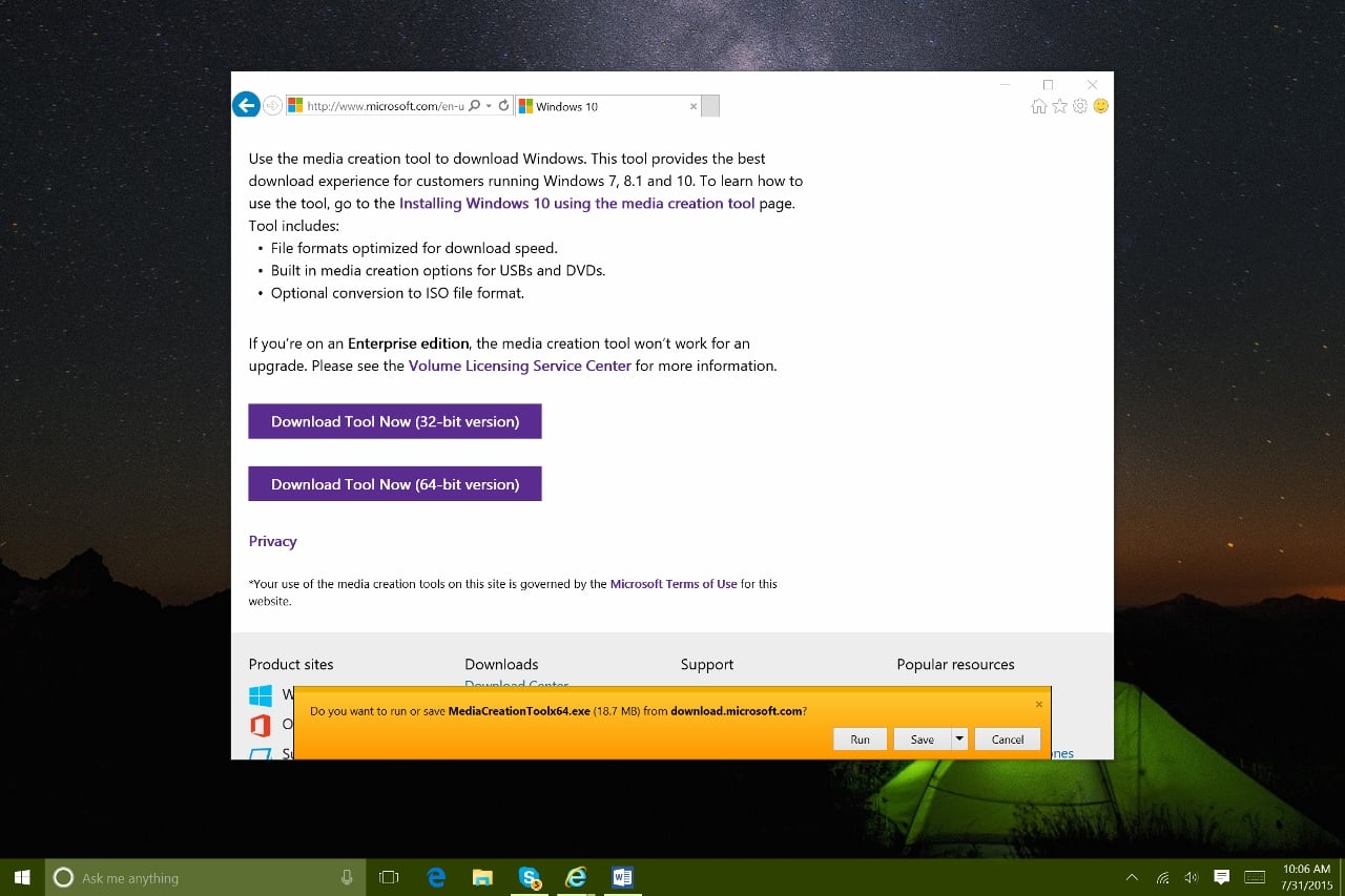 How to Install the Free Windows 10 Upgrade Now