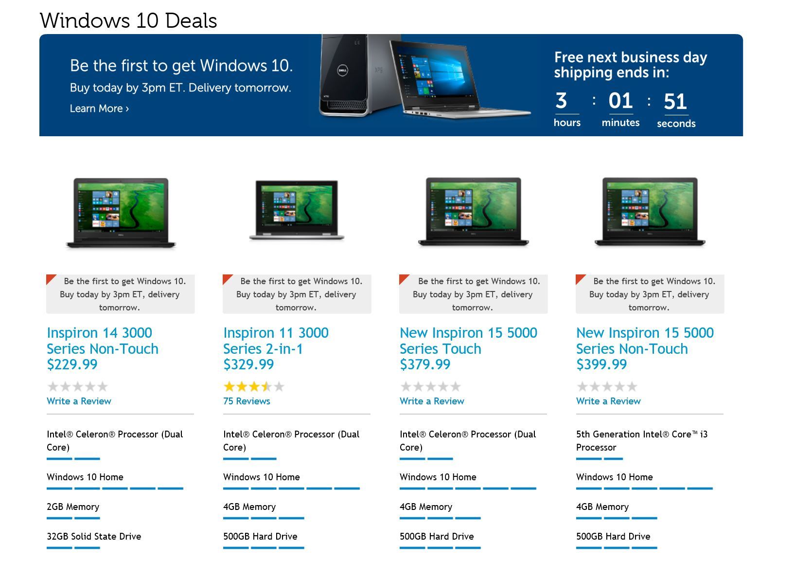 Dell Stuns With Windows 10 Release Date Deliveries