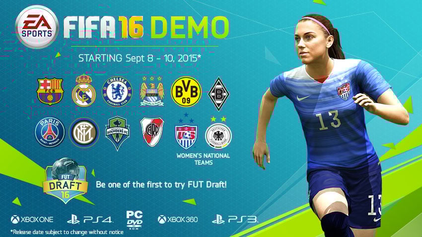 FIFA 16 Demo Release Date Details