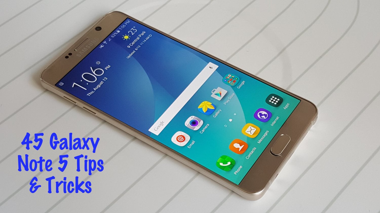 45 Galaxy Note 5 Tips & Tricks