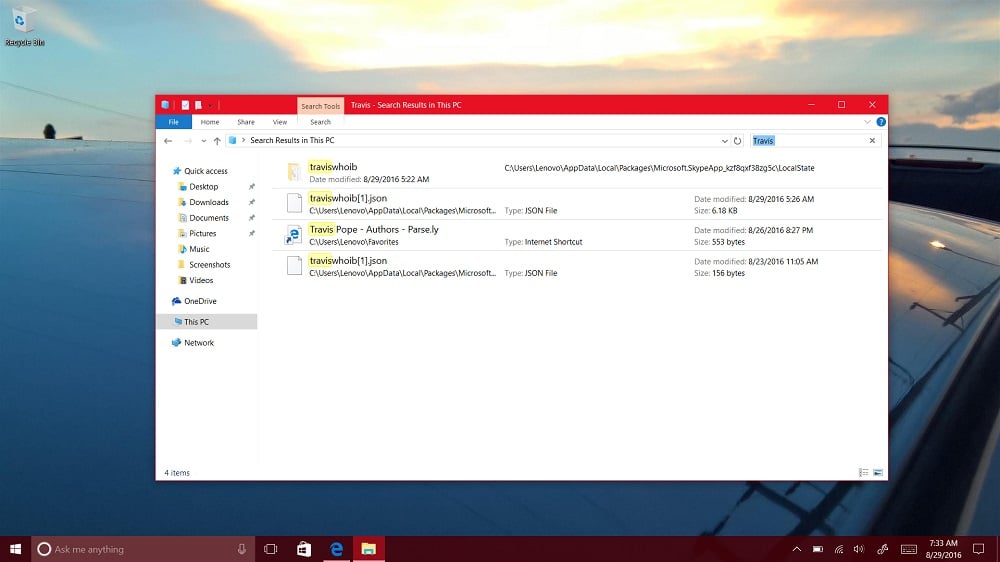 How to Search for Files in Windows 10