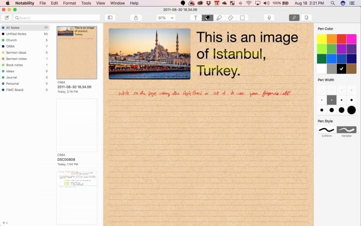 Notability: Best for Note Taking on iPad and Mac