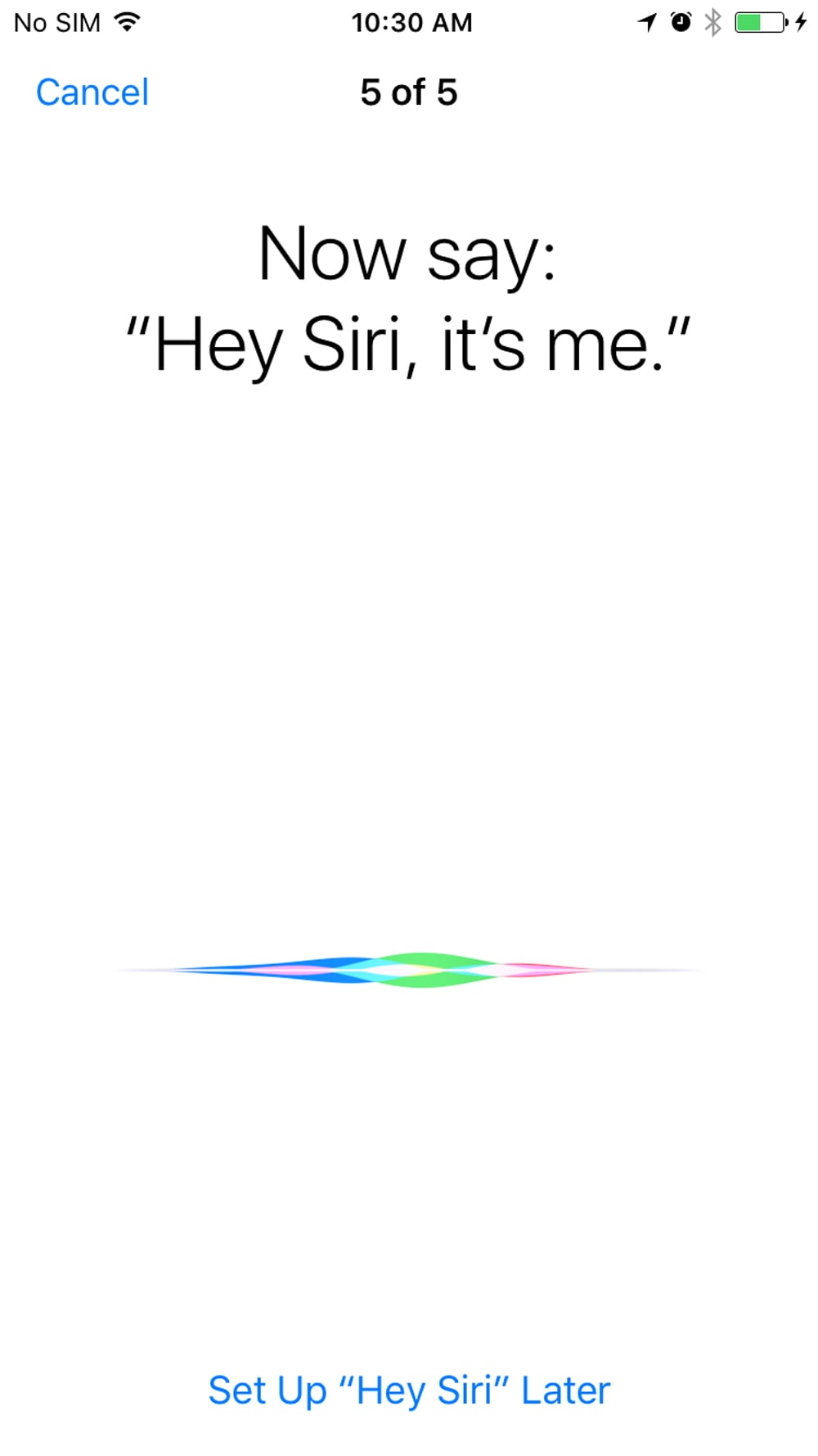 How To Turn On Hey Siri On Your iPhone with iOS 10