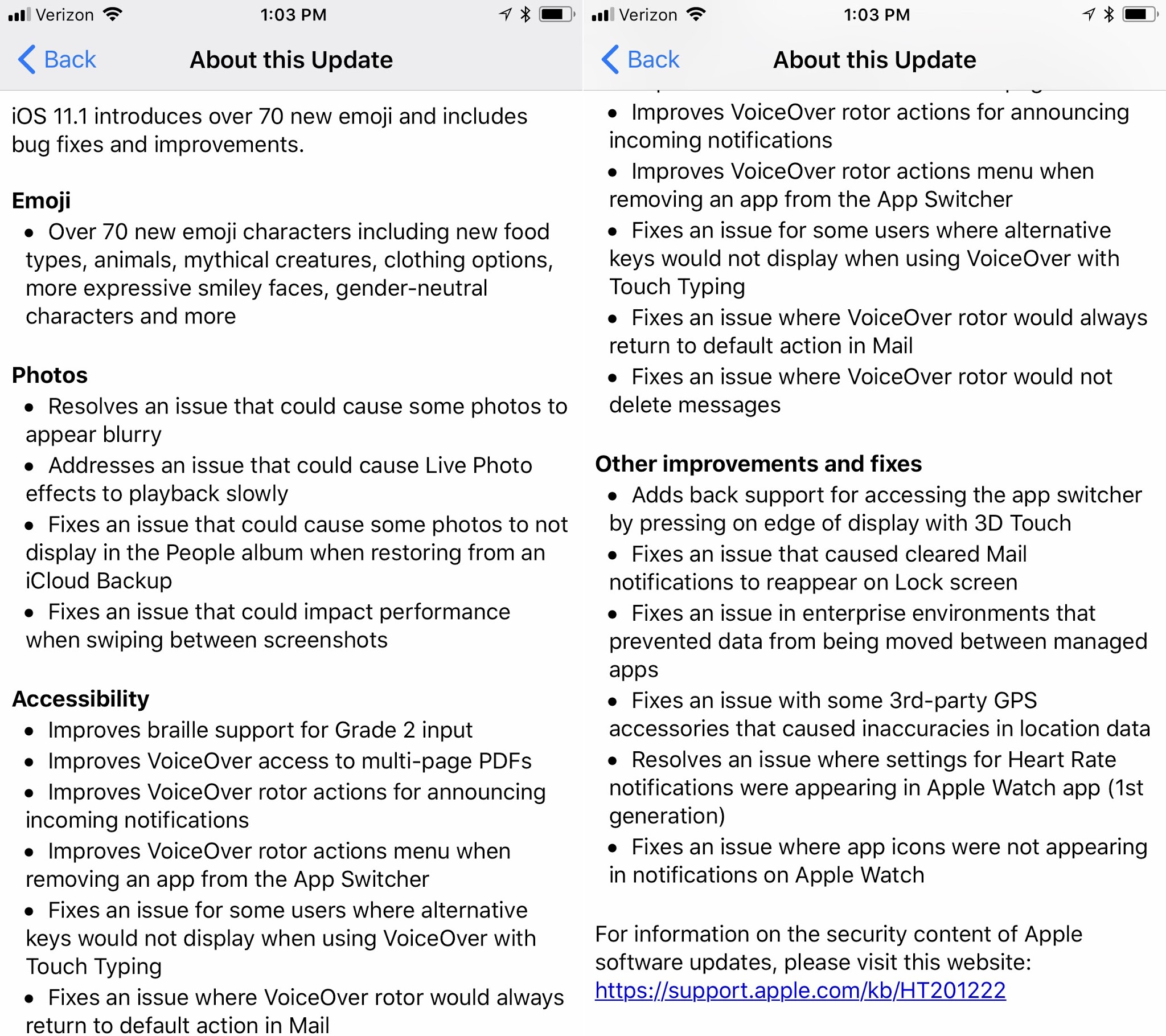 5 Things to Know About the iOS 11.1 Update