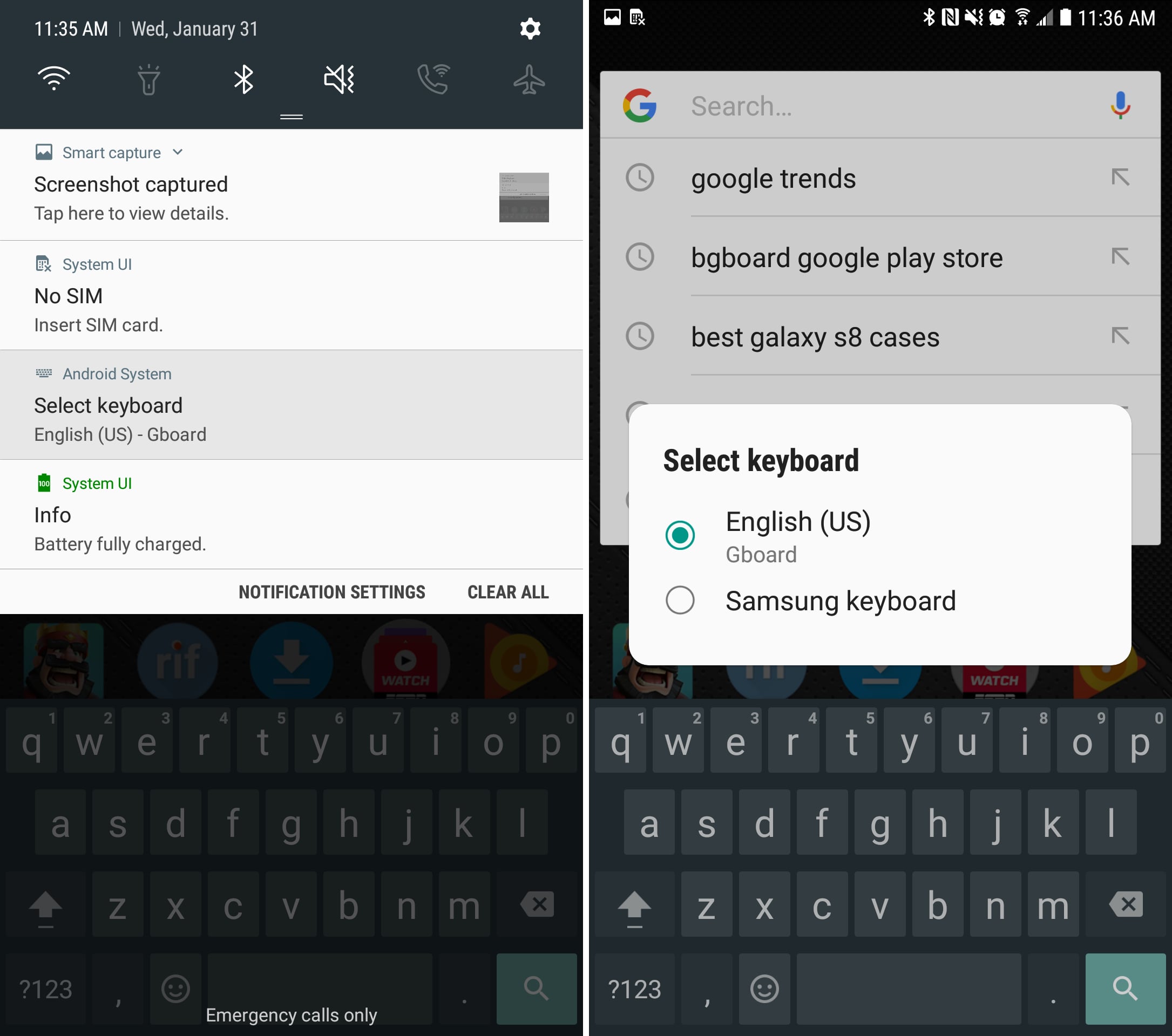 How to Change the Galaxy S7 Keyboard