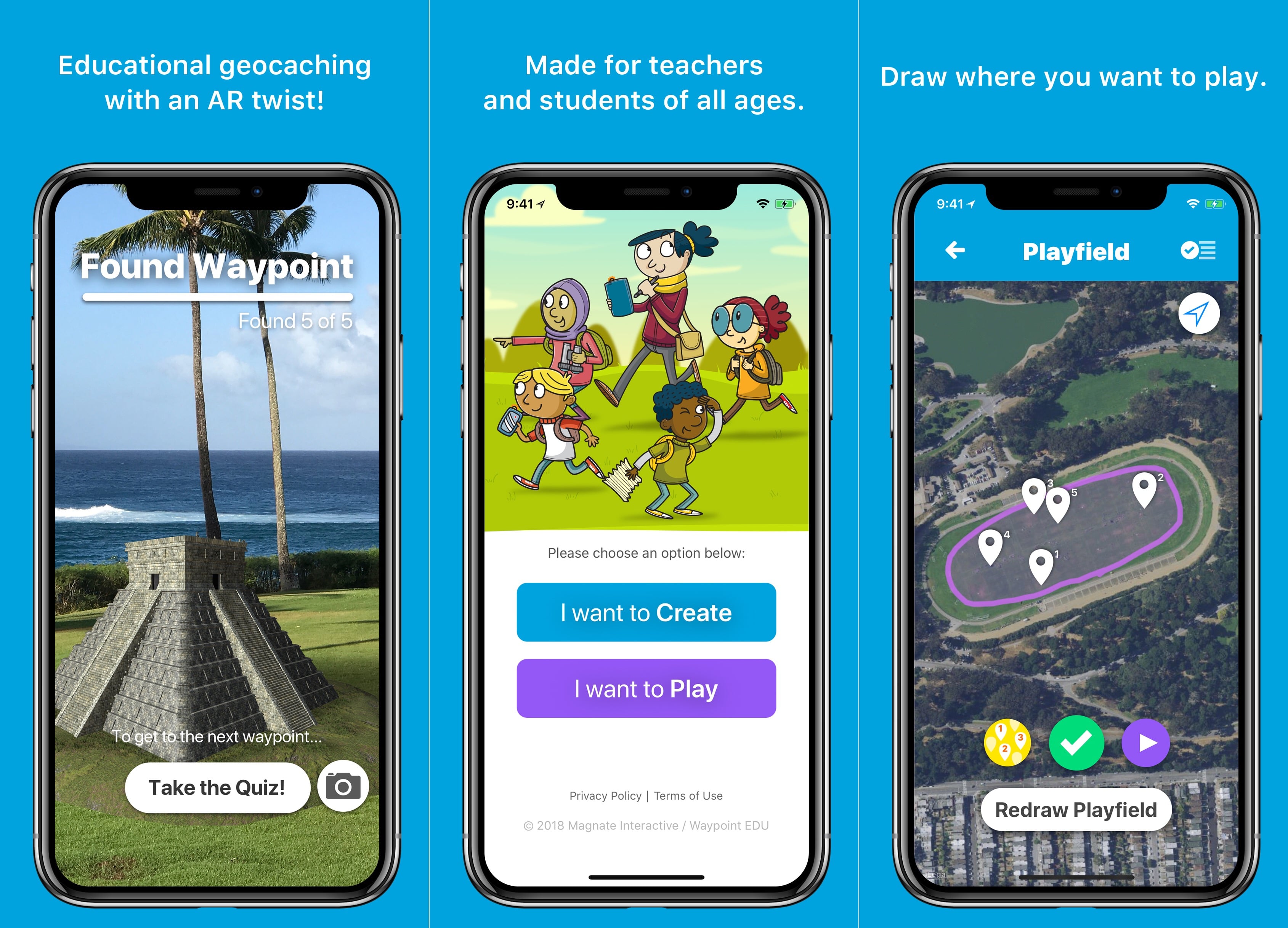 Waypoint EDU Gets Kids Outside with Educational AR Treasure Hunts