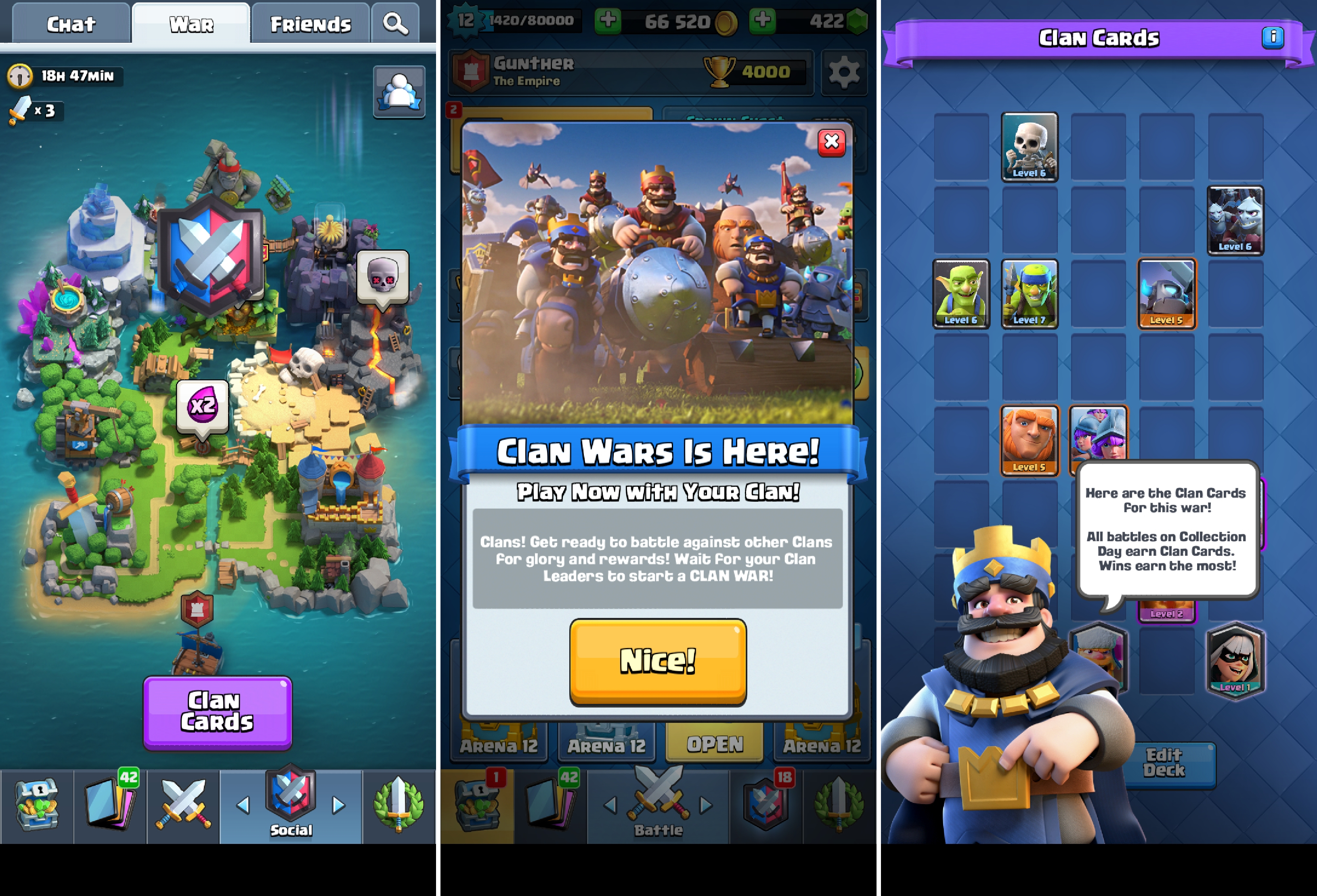 Clash Royale April 2018 Update: What to Know About Clan Wars