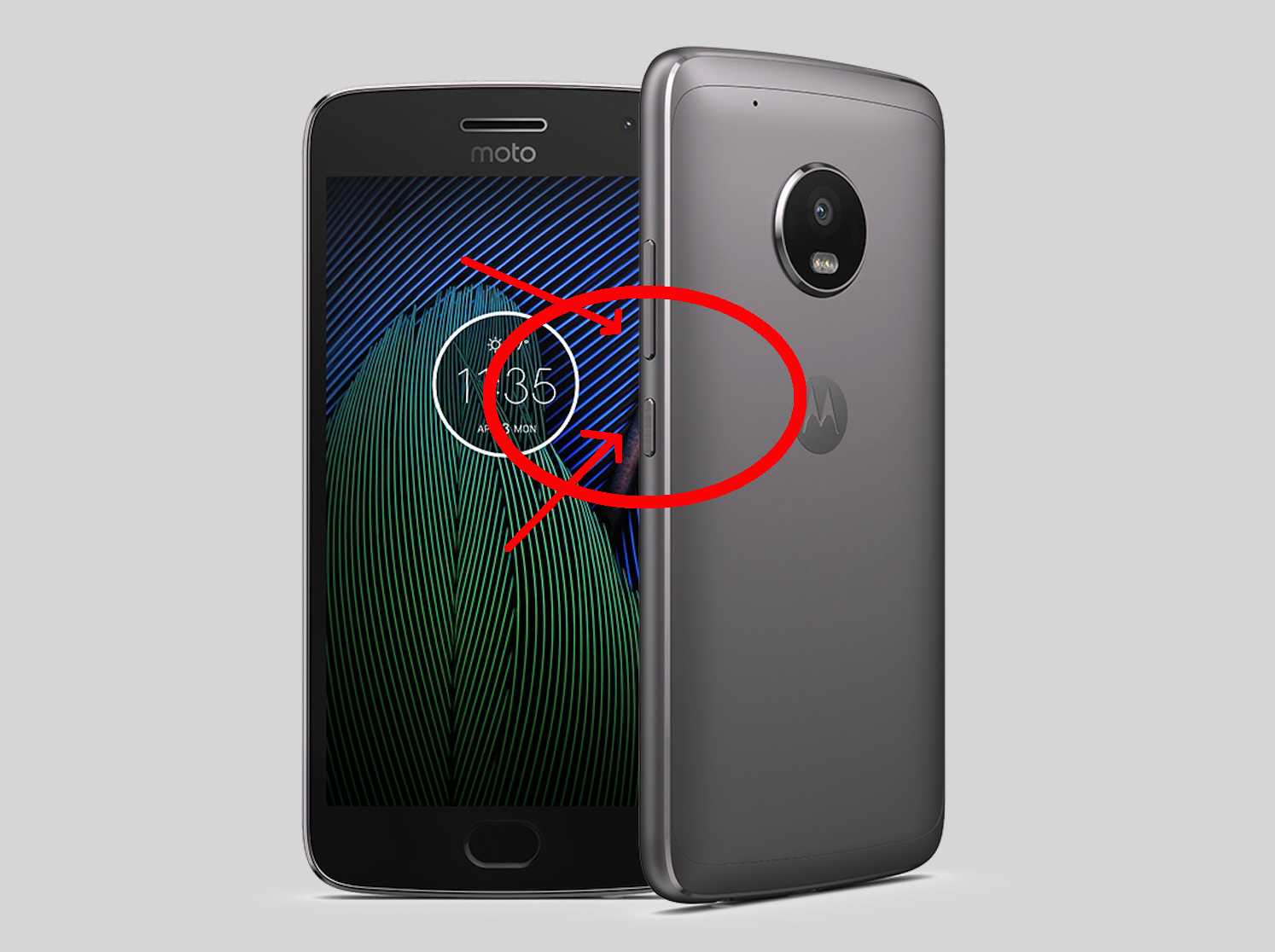 How to Take a Screenshot on the Moto G5