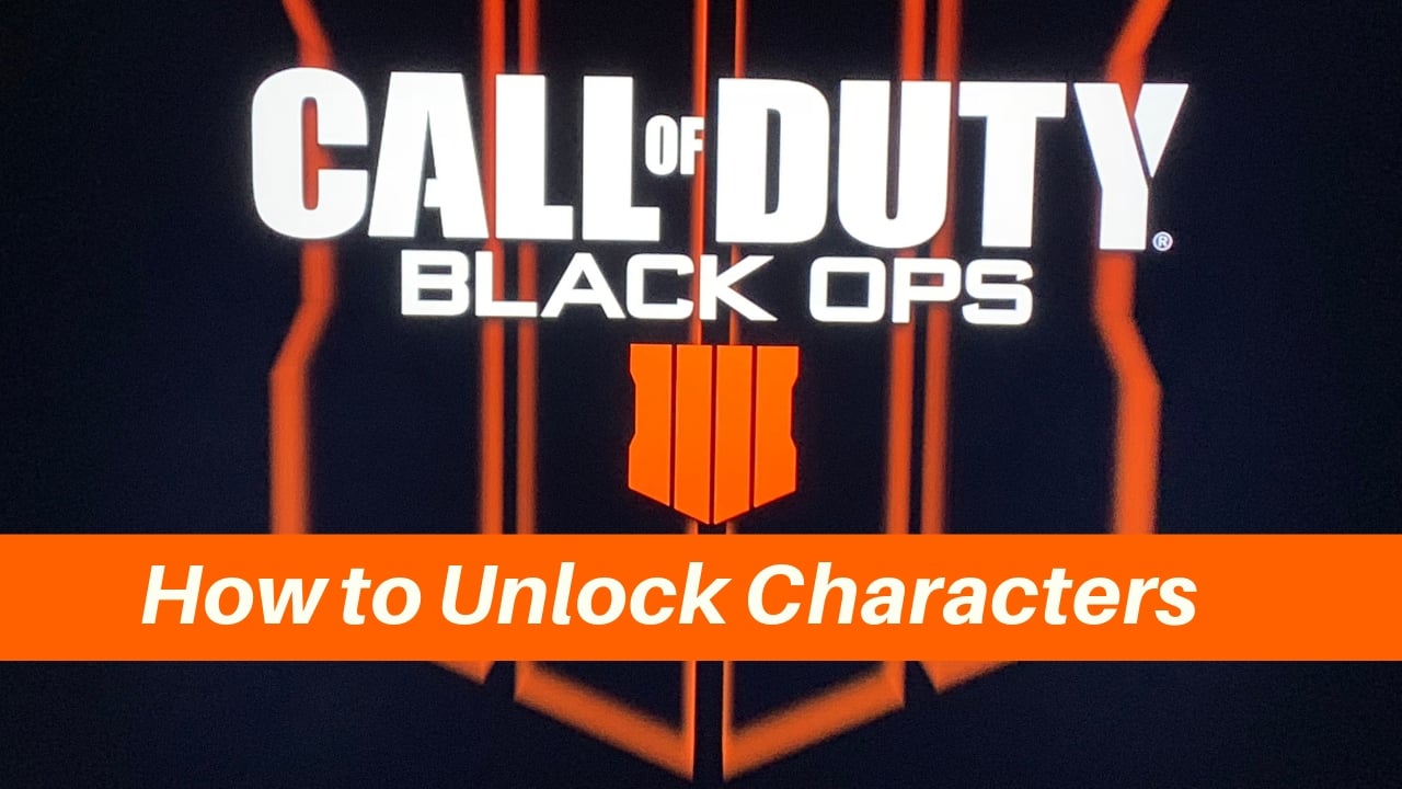 How to Unlock all Black Ops 4 Blackout Characters