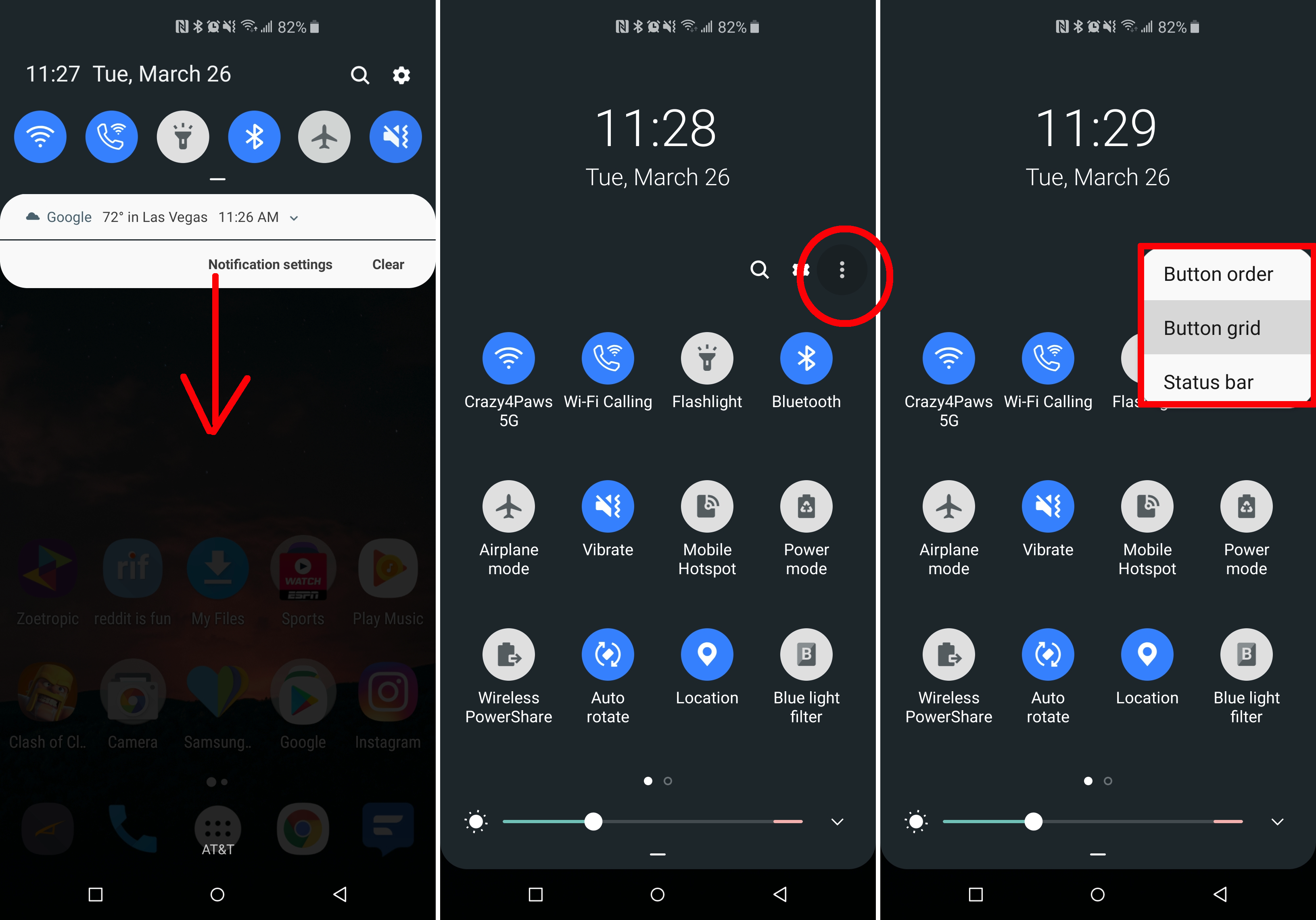 How to Customize the Galaxy S10 Notification Bar