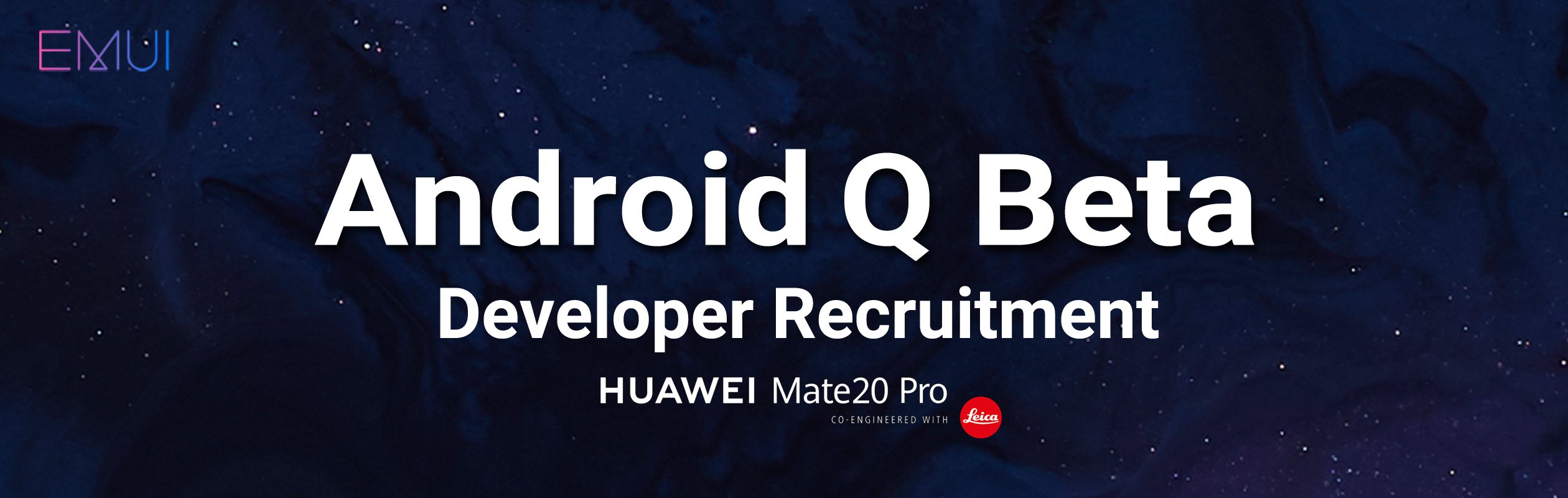 Huawei Android Q Update & Beta Details