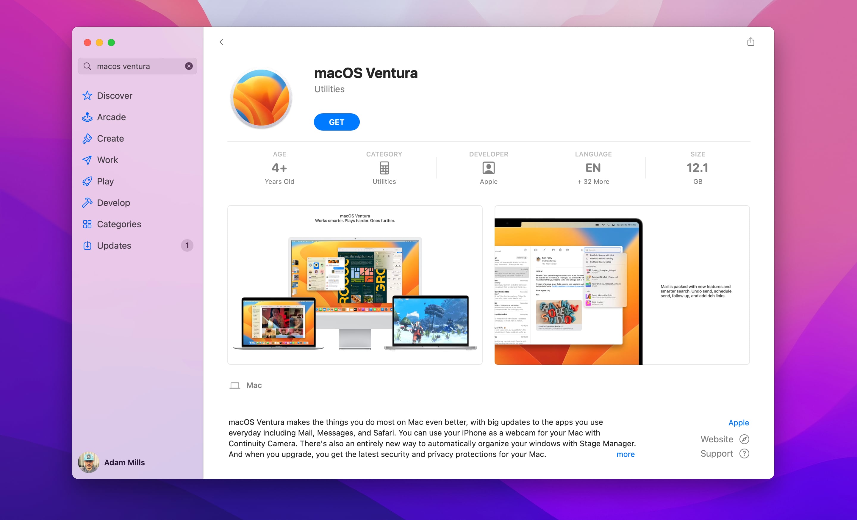 Here's How Long the macOS Ventura 13.6.3 Update Takes