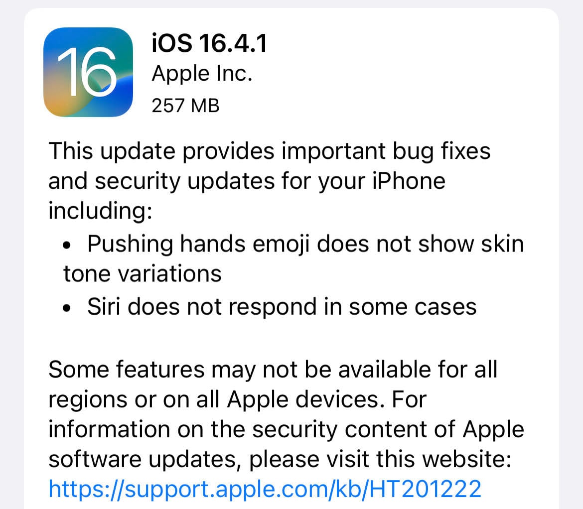 5 Things to Know About the iOS 16.4.1 Update