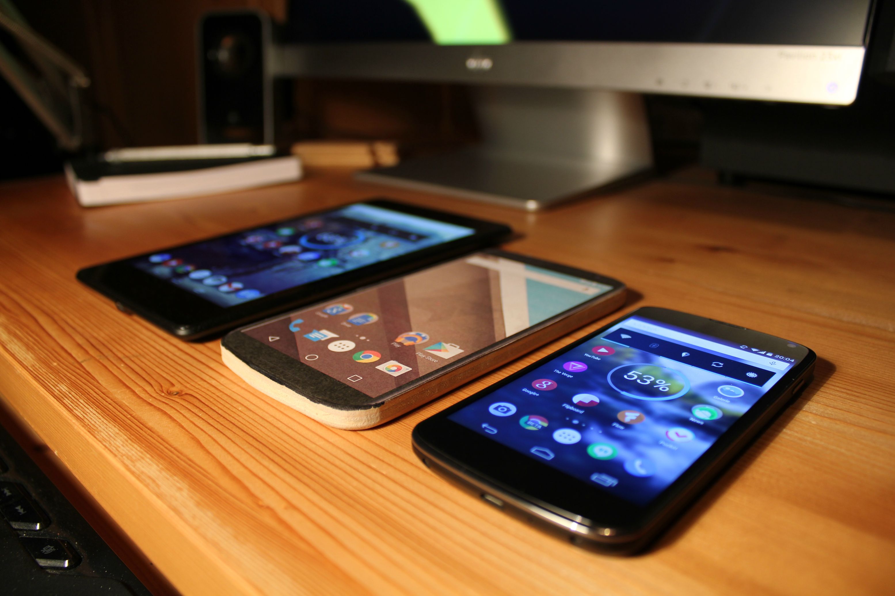 Nexus 4 vs. Nexus 6 Photos Show Potential Size Difference